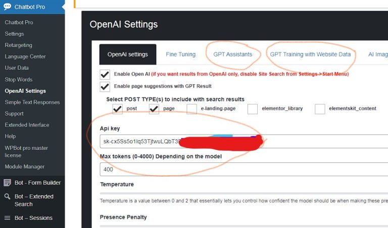How to train AI with your website data using ChatBot – WPBot Pro Docs